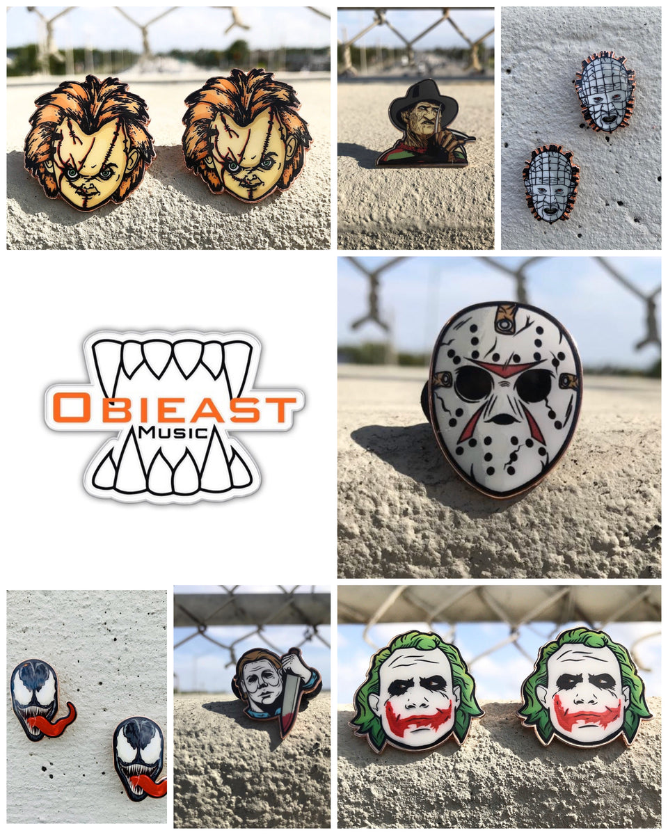 Villain Pins (Joker) – Obieast Merch